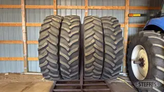 Steffes Group | (4) Goodyear OptiTorque 480/80R50 tires