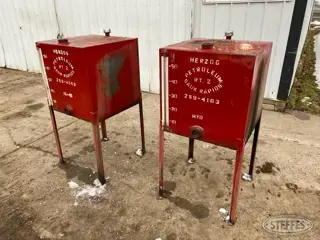 Steffes Group | (2) Fuel/Oil Tanks