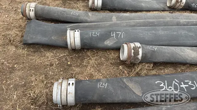 Steffes Group | 2,781'x8" Mandals Liquid manure mainline hose