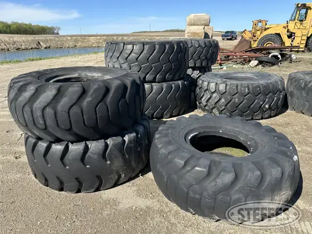 Steffes Group | (9) Wheel loader tires