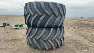 Steffes Group | (2) Goodyear LSW 1100/45R46 tires