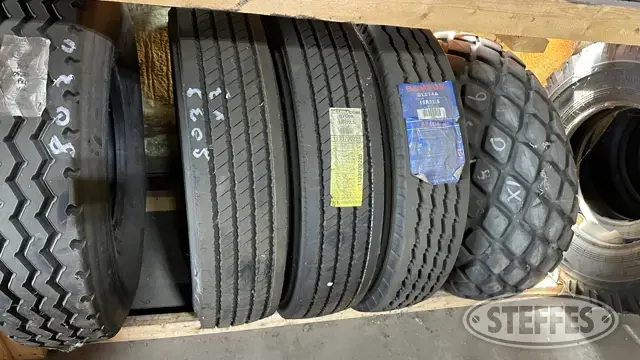 Steffes Group | (3) 10R22.5 truck tires