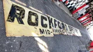 Steffes Group | Rockford Speedway Sign