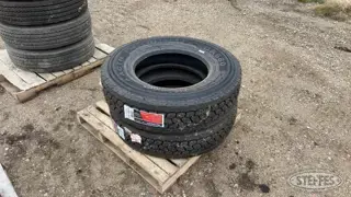 Steffes Group | (2) ACTN DR680 295/75R22.5 tires
