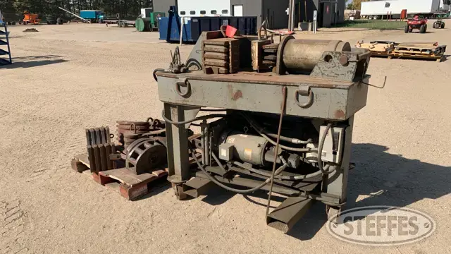 Steffes Group | (1) Electric/Hyd. Steel Bender