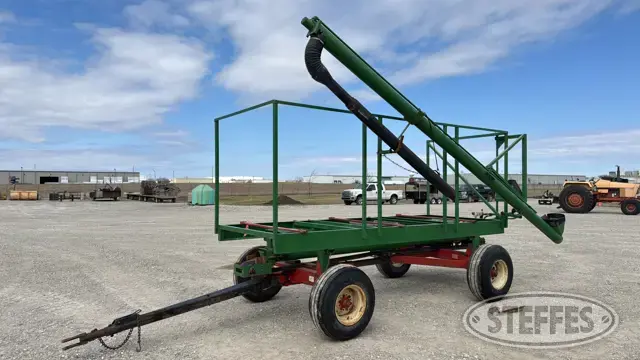Steffes Group | Shop Built Box Seed Tender Trailer