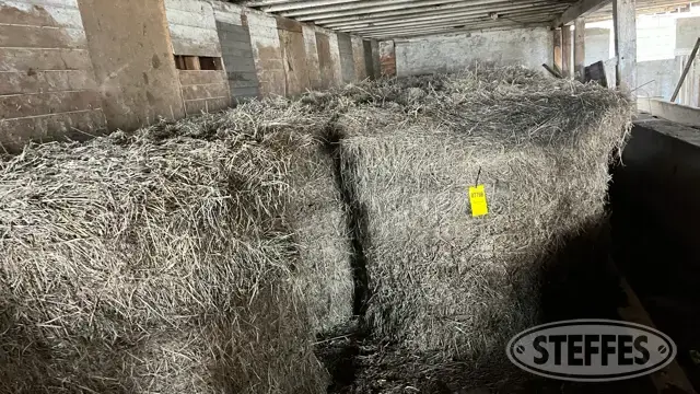 Steffes Group | (15 Bales) 5x5 round, Alfalfa/Grass hay