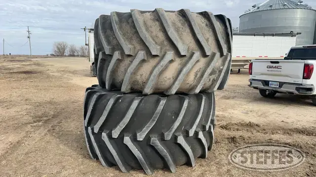 Steffes Group | (2) Goodyear LSW 1100/45R46 tires