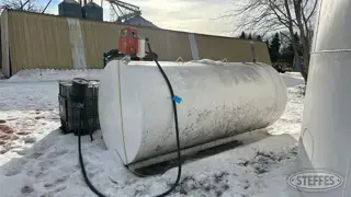 Steffes Group | 2,000 gal. horizontal fuel tank