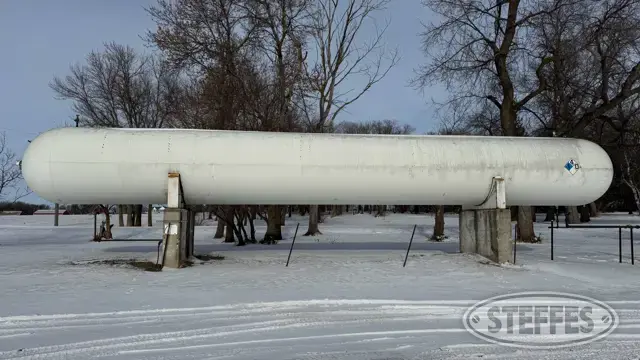 Steffes Group | 15,000 gal. LP tank