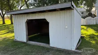 Steffes Group | Super Hutch calf shelter