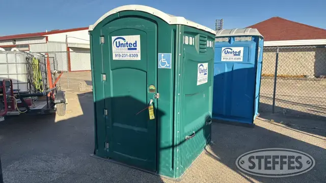 Steffes Group | Handicap accessible portable restroom