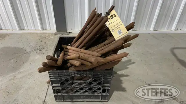 Steffes Group | Approx. (40) concrete form stakes