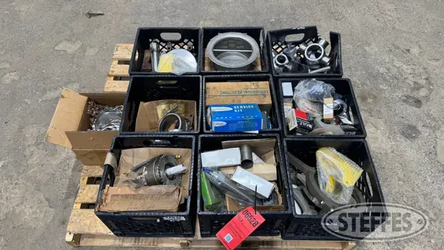 Steffes Group | Pallet of bearings