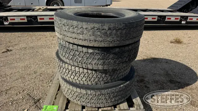 Steffes Group | (4) 11R22.5 truck tires