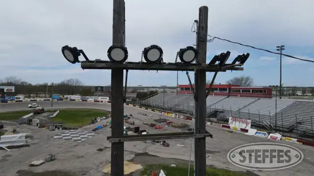 Steffes Group | (7) EiKO LED lights w/ approx. (2) 40’ poles