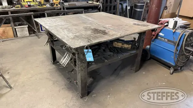 Steffes Group | Welding bench