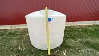 Steffes Group | 1,500 Gal. Poly Tank