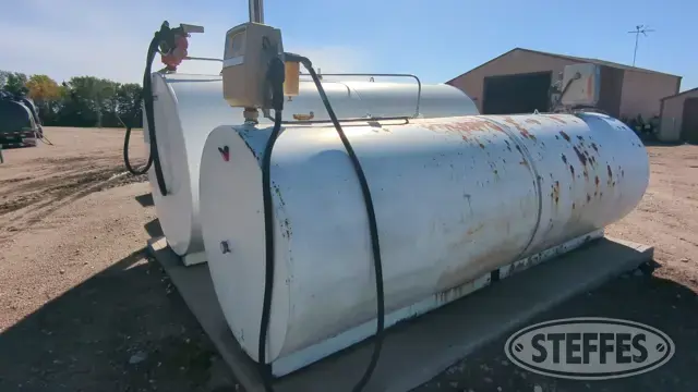 Steffes Group | 550 gal. horizontal fuel tank