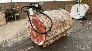 Steffes Group | 500 gal. fuel tank