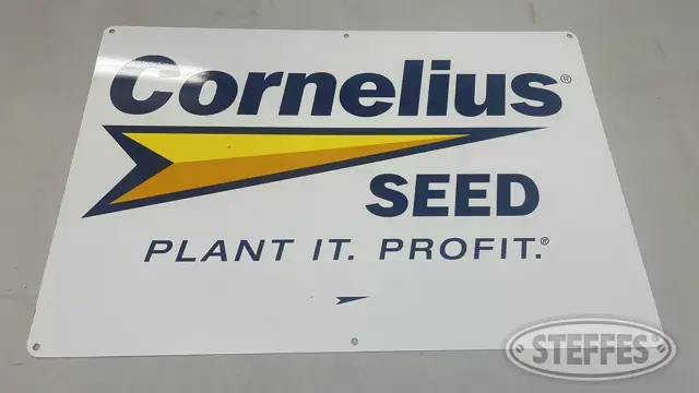 Steffes Group | Cornelius Seed sign