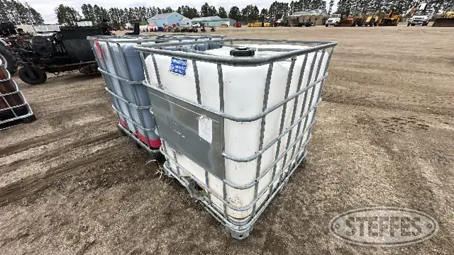 Steffes Group | (2) 275 gal. totes