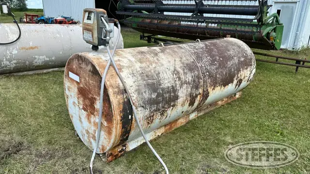 Steffes Group | 1,000 gal. fuel tank