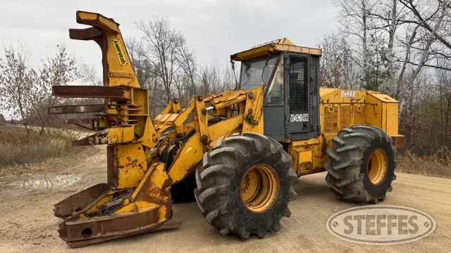 Steffes Group | Deere 843H Feller Buncher